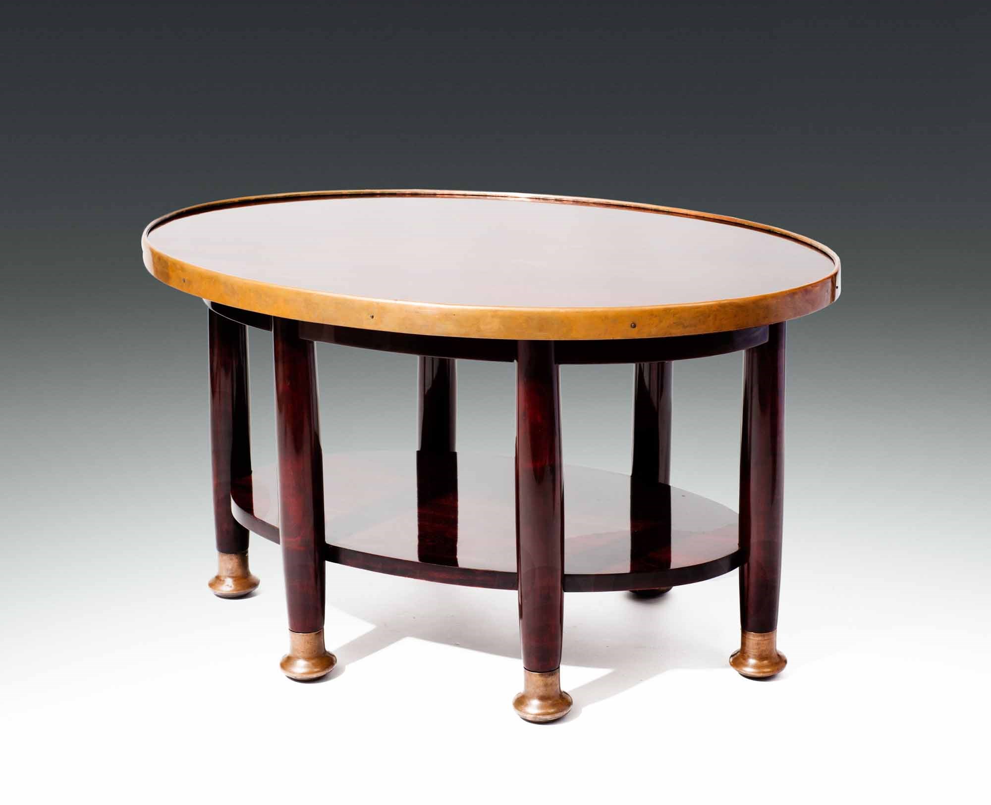 Adolf Loos - Large Oval "Haberfeld" Table | MasterArt