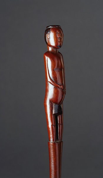A Rare and Fine South African Tsonga Prestige Staff by the 'Baboon ...