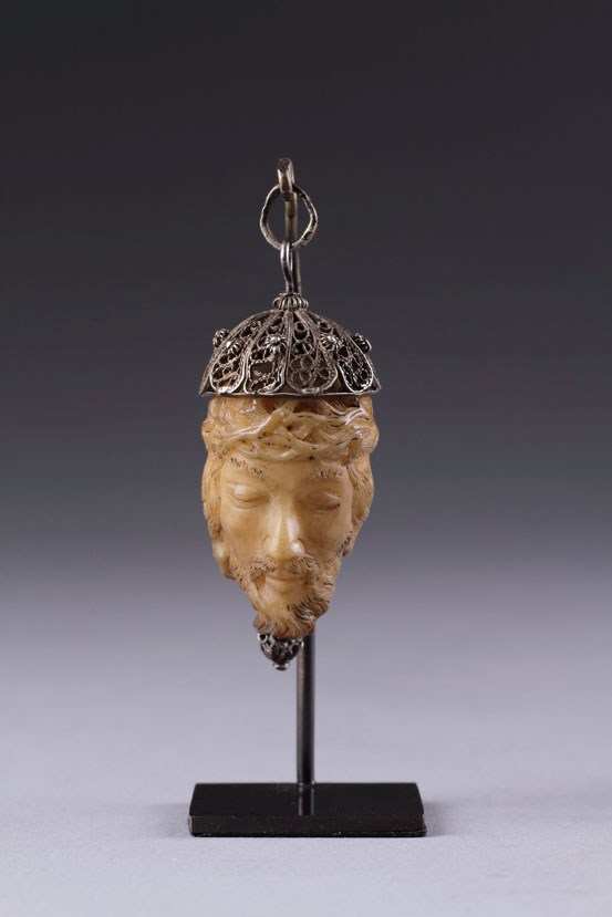 Spanish Memento Mori Janus Head Rosary Bead | MasterArt