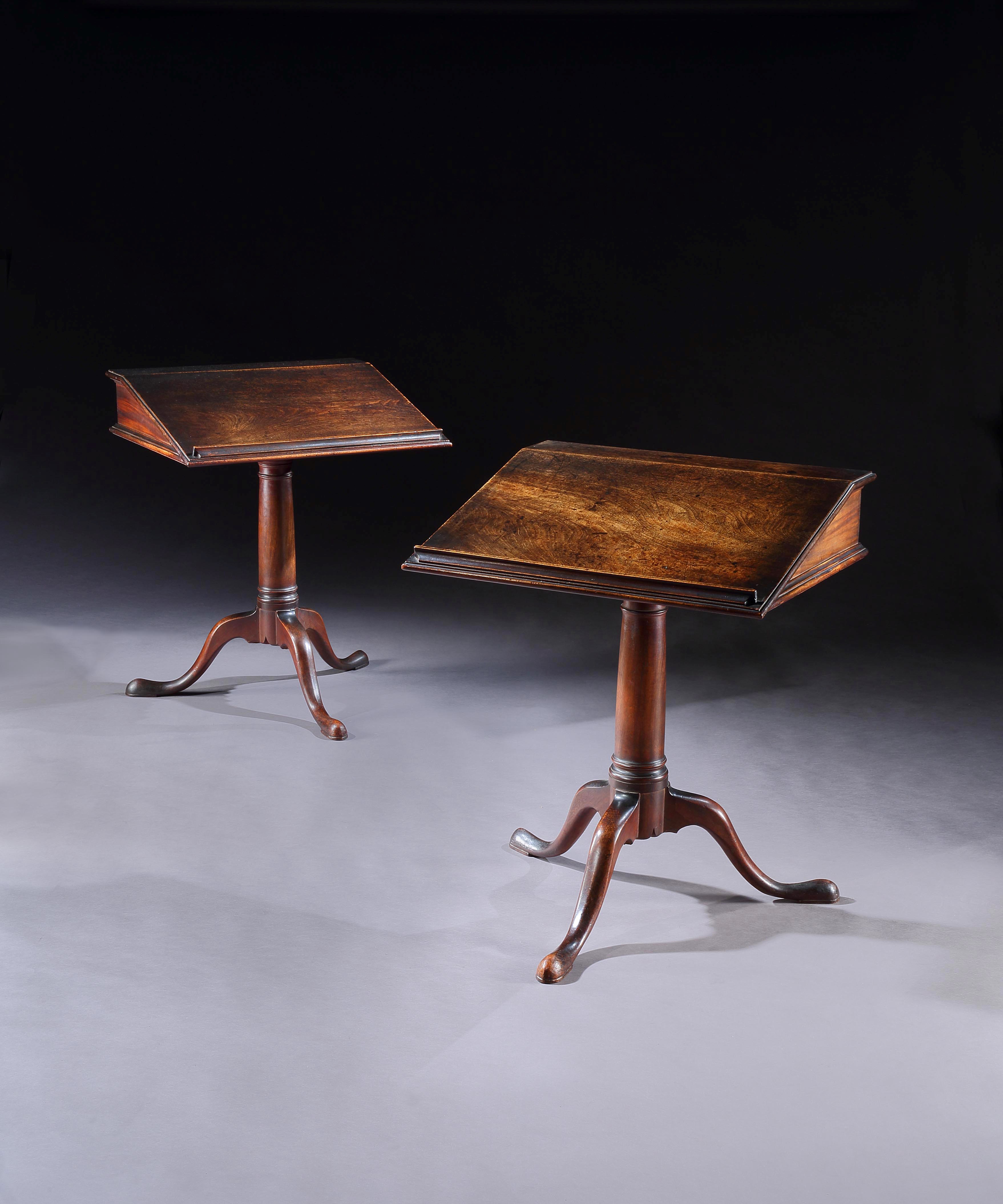 An Exceptional Pair of George III Marquetry Bombe Commodes Attributed ...