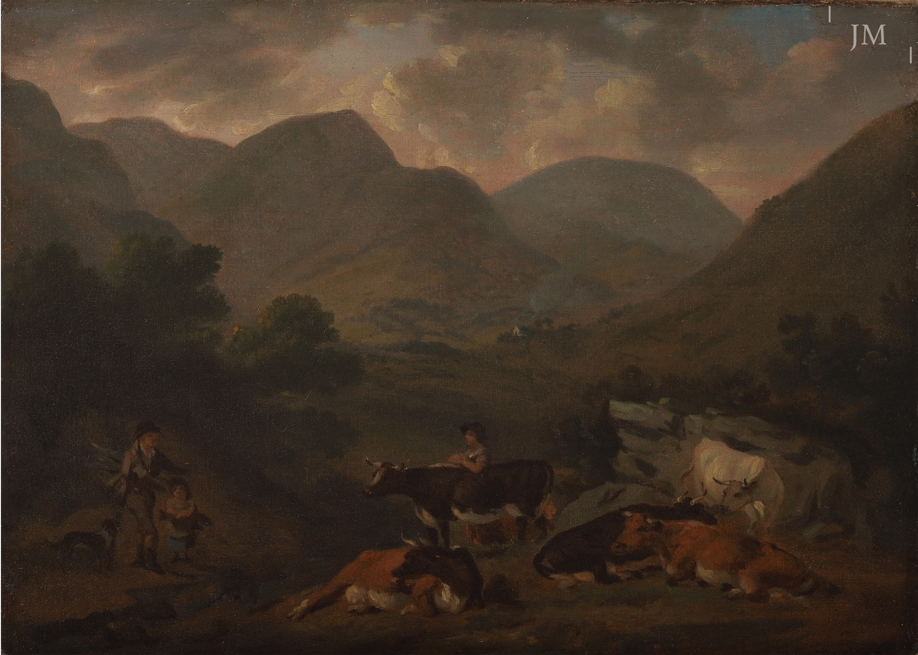 Julius Caesar Ibbetson - Borrowdale, Lake District | MasterArt
