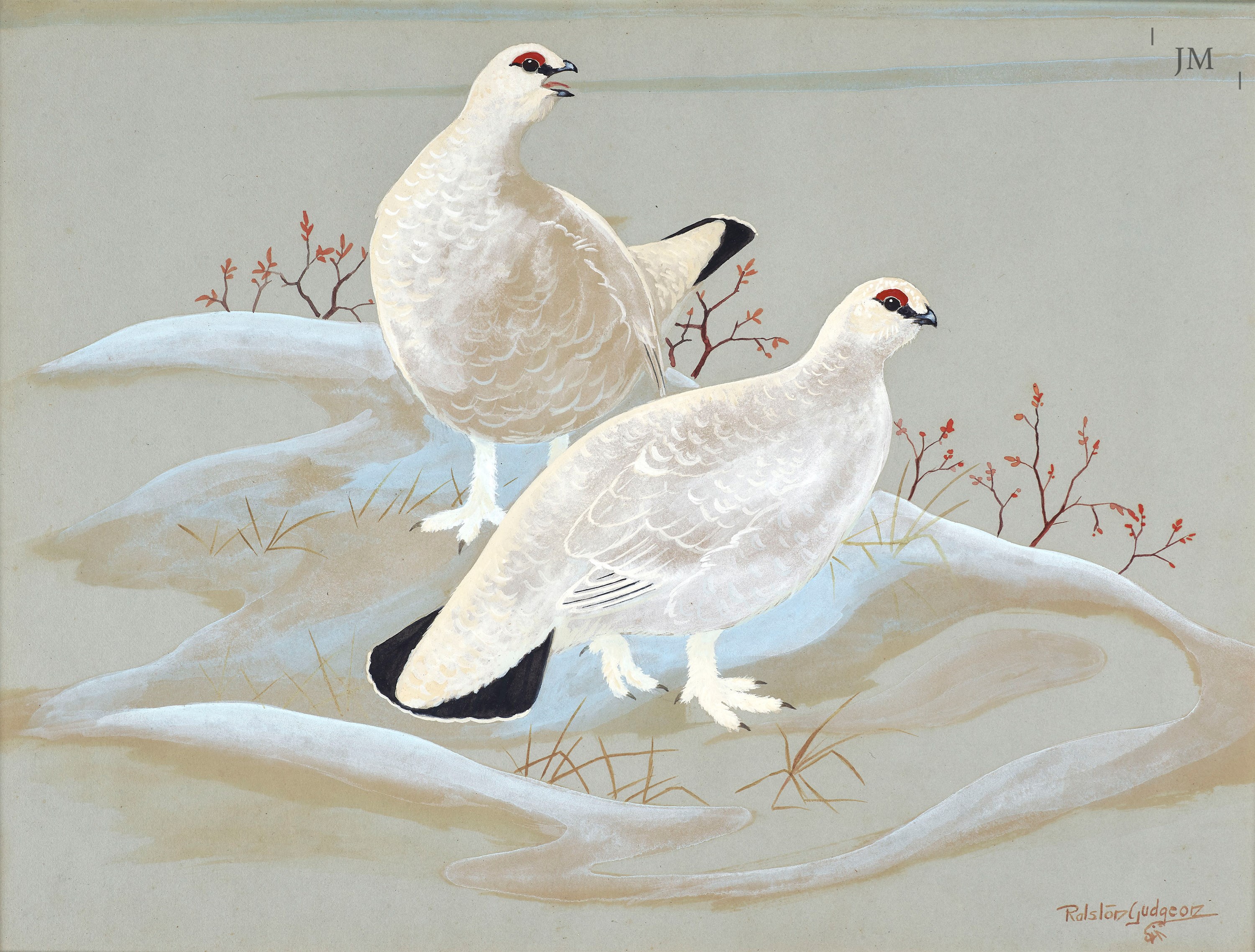 Ralston Gudgeon RSW - Ptarmigans | MasterArt