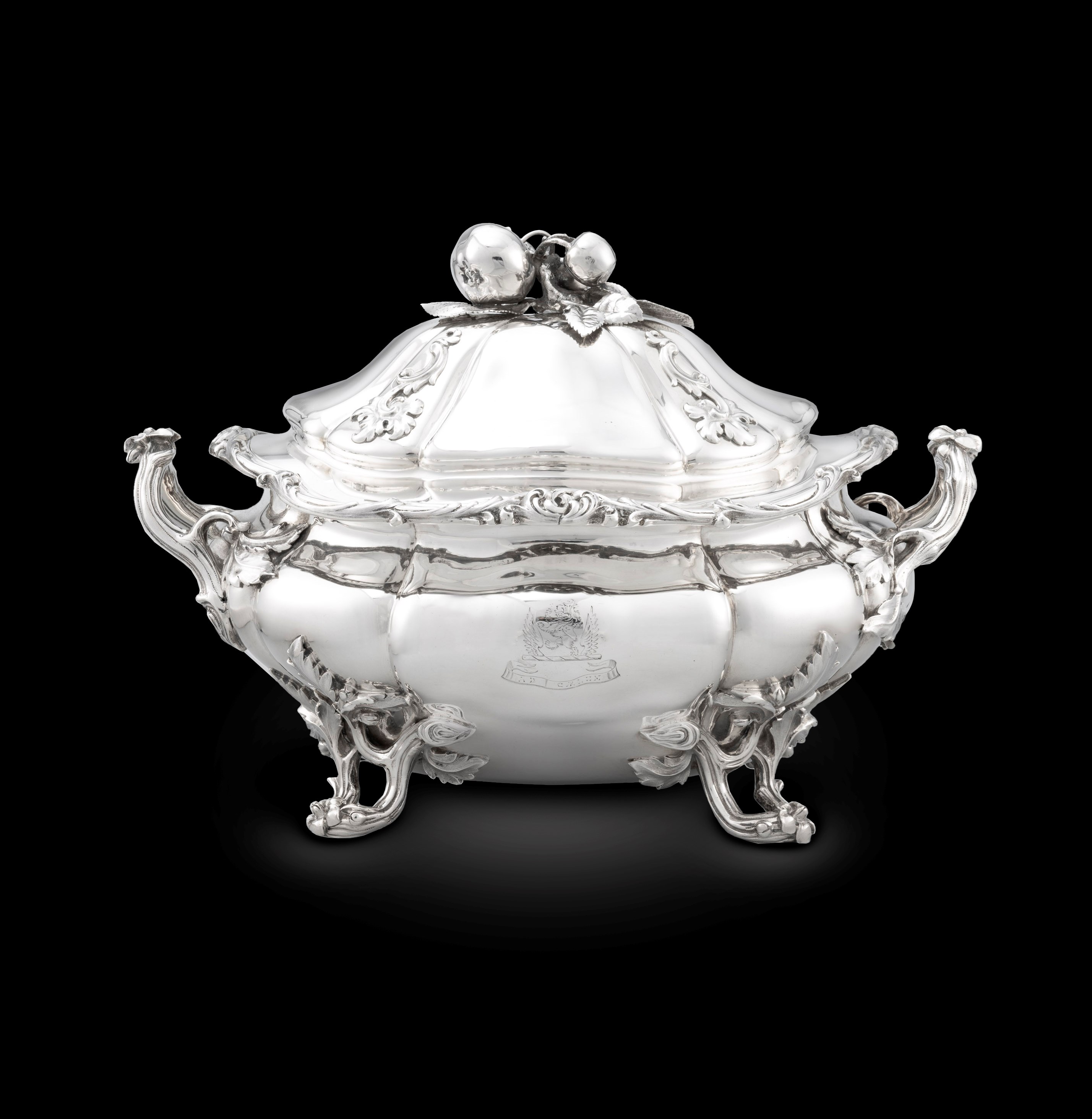 John Samuel Hunt - A Melon Shape Soup Tureen | MasterArt