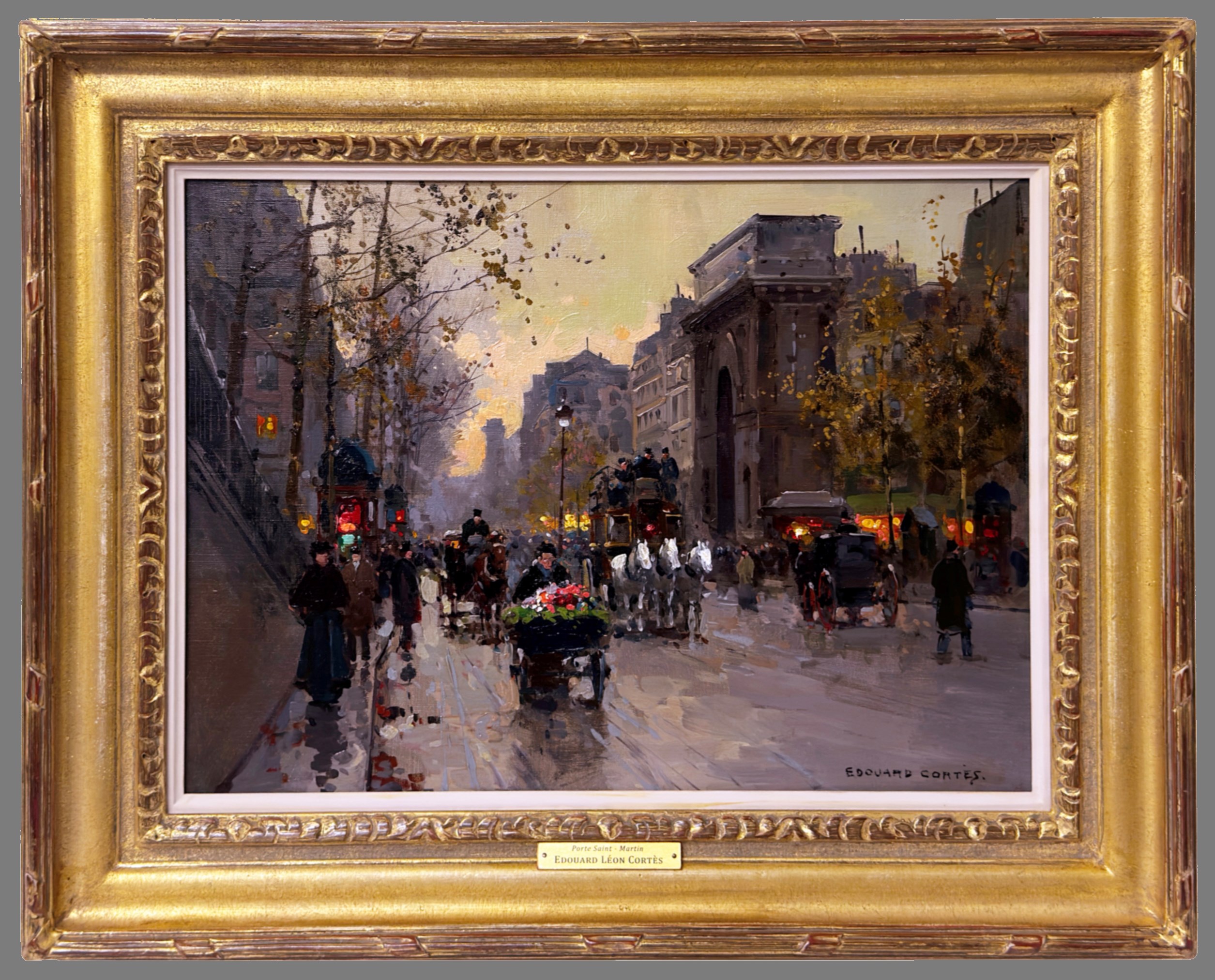Edouard Léon Cortes - Porte Saint-Martin | MasterArt