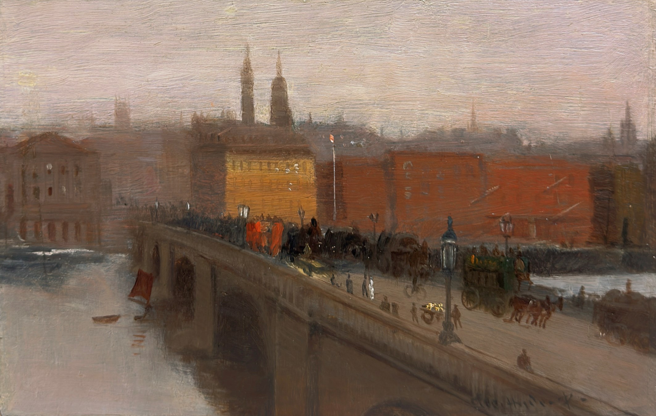 George Hyde Pownall - London Bridge | MasterArt