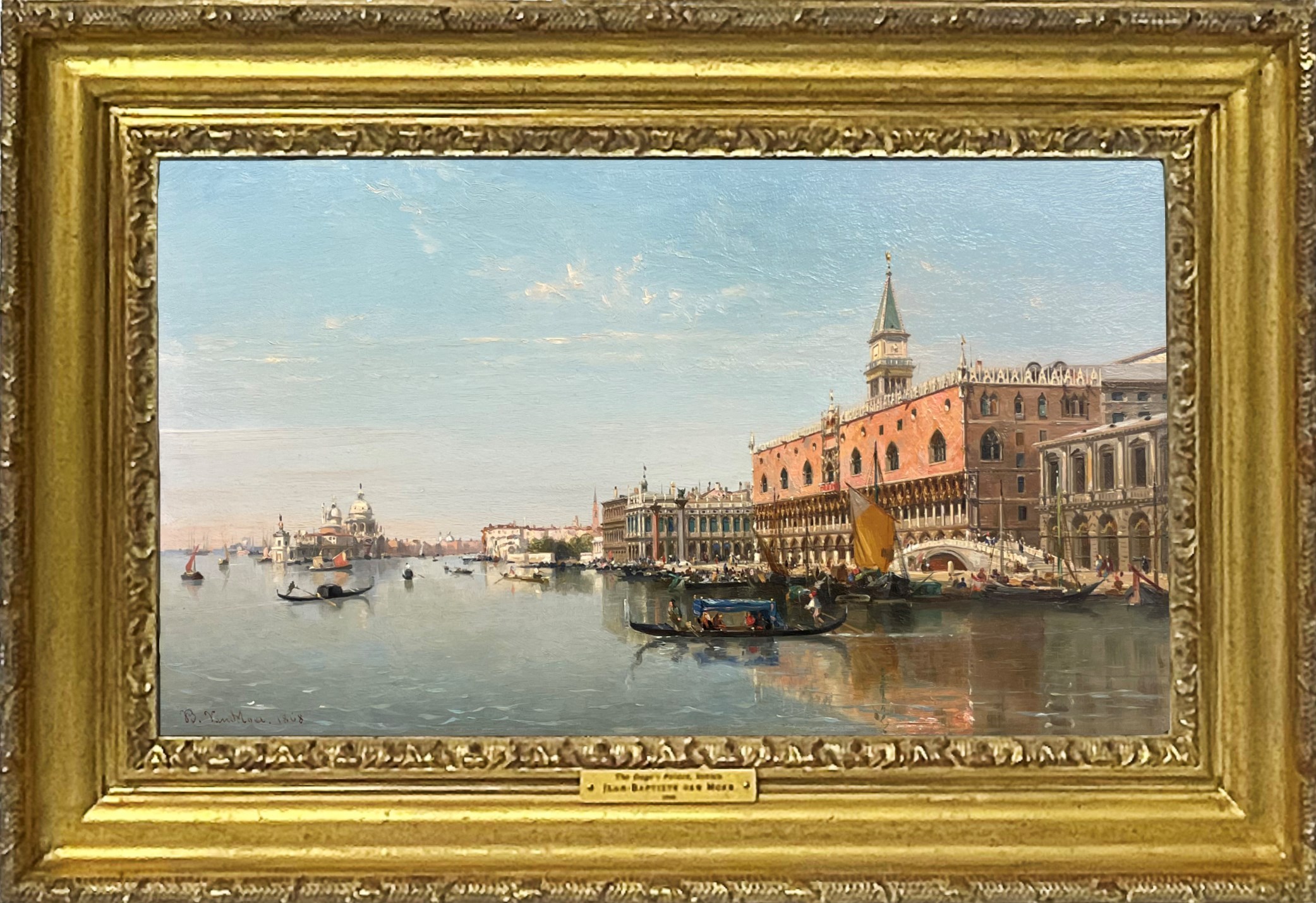 Jean-Baptiste Van Moer - The Doge’s Palace, Venice | MasterArt