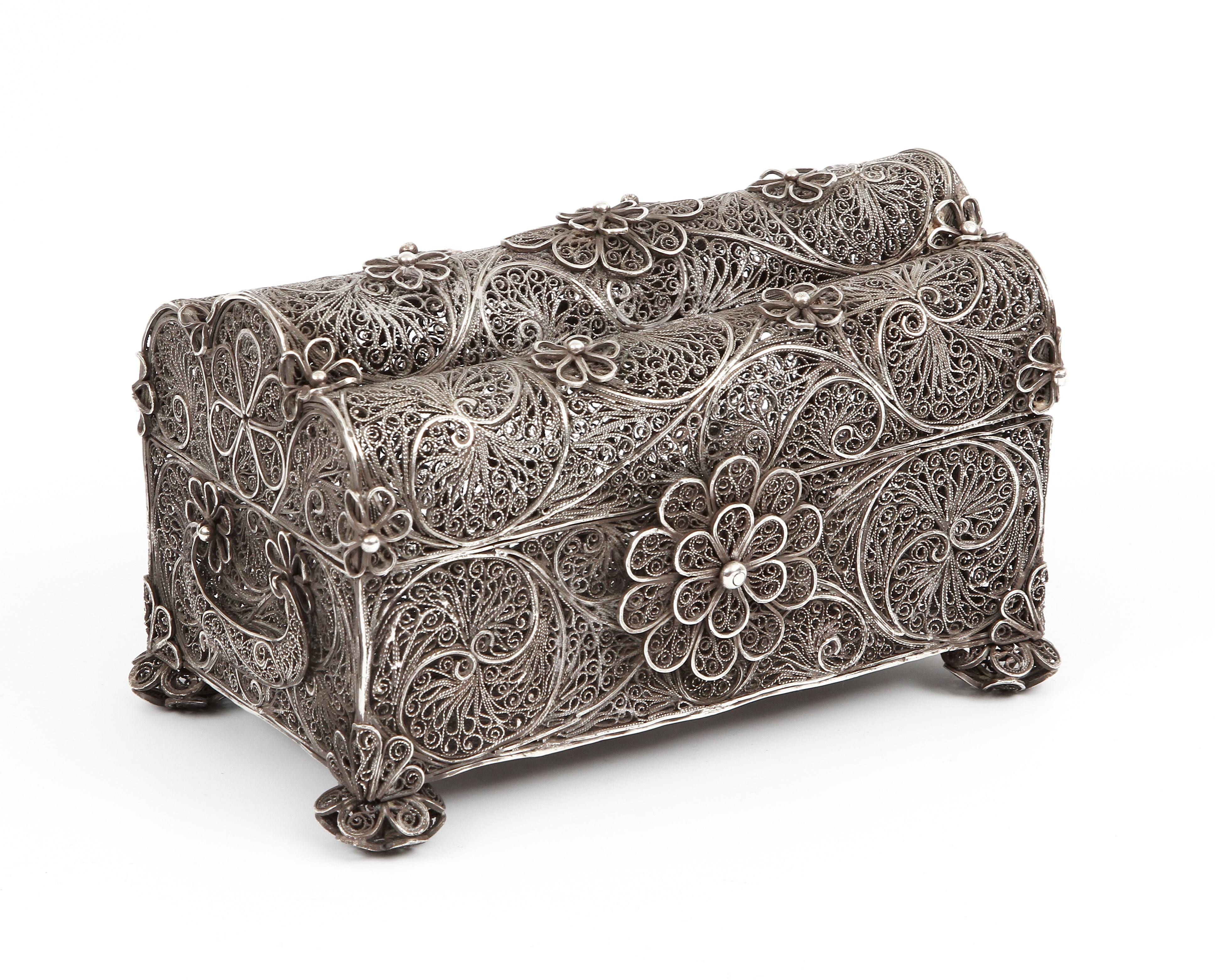 Silver Filigree Casket | MasterArt