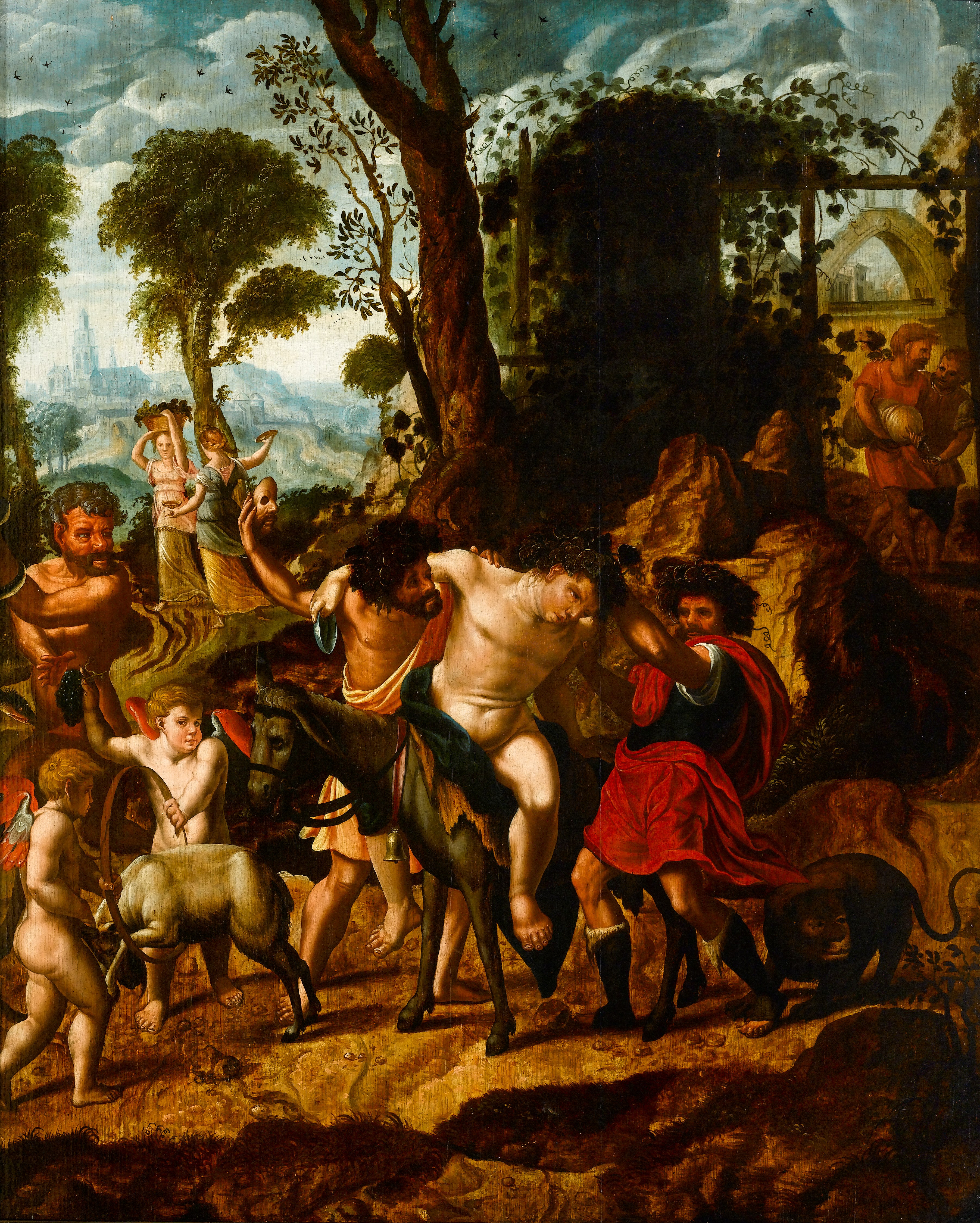Jan Swart van Groningen - The Triumph of Silenus | MasterArt