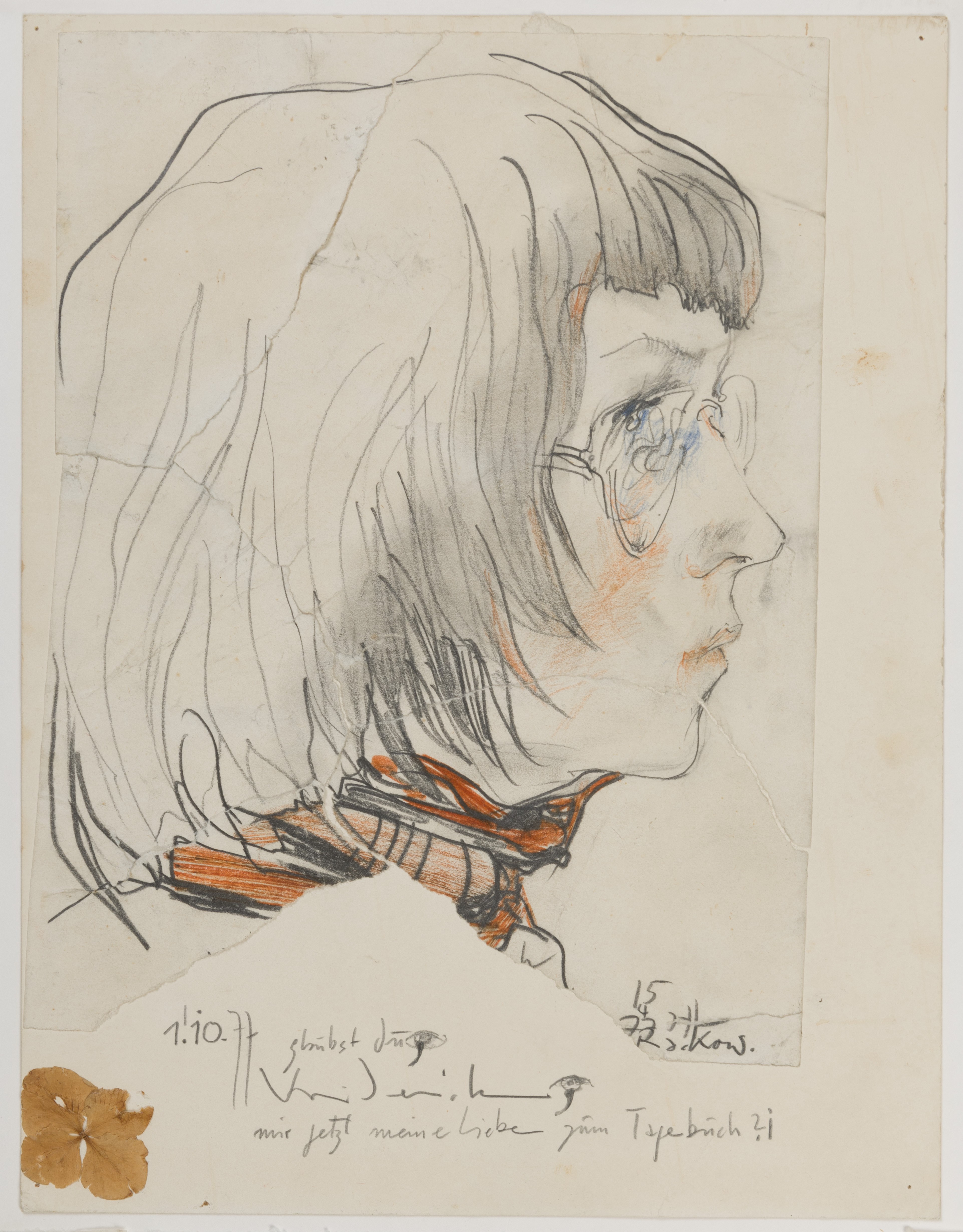 Horst JANSSEN - Portrait of Christian Rackow | MasterArt