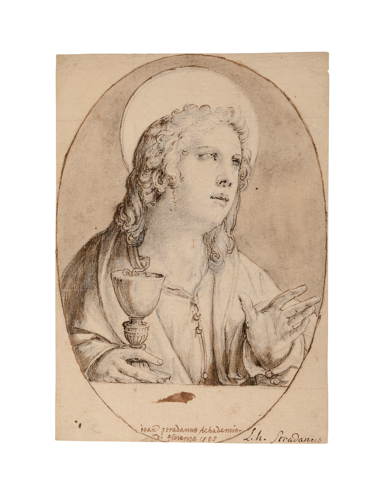 Jan van der Straet STRADANUS - Saint John the Evangelist | MasterArt