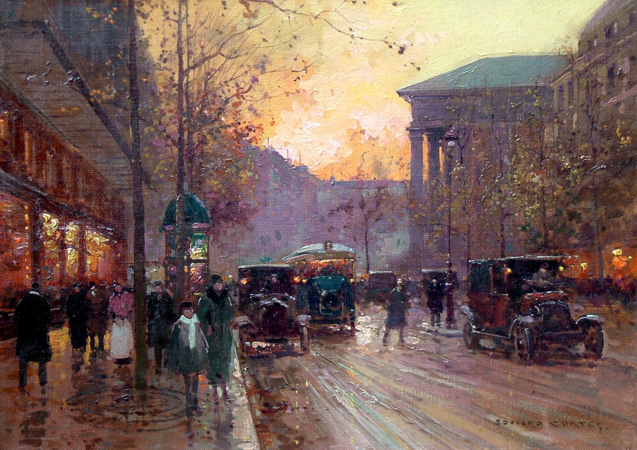 Edouard Cortes - La Madeleine, Paris | MasterArt